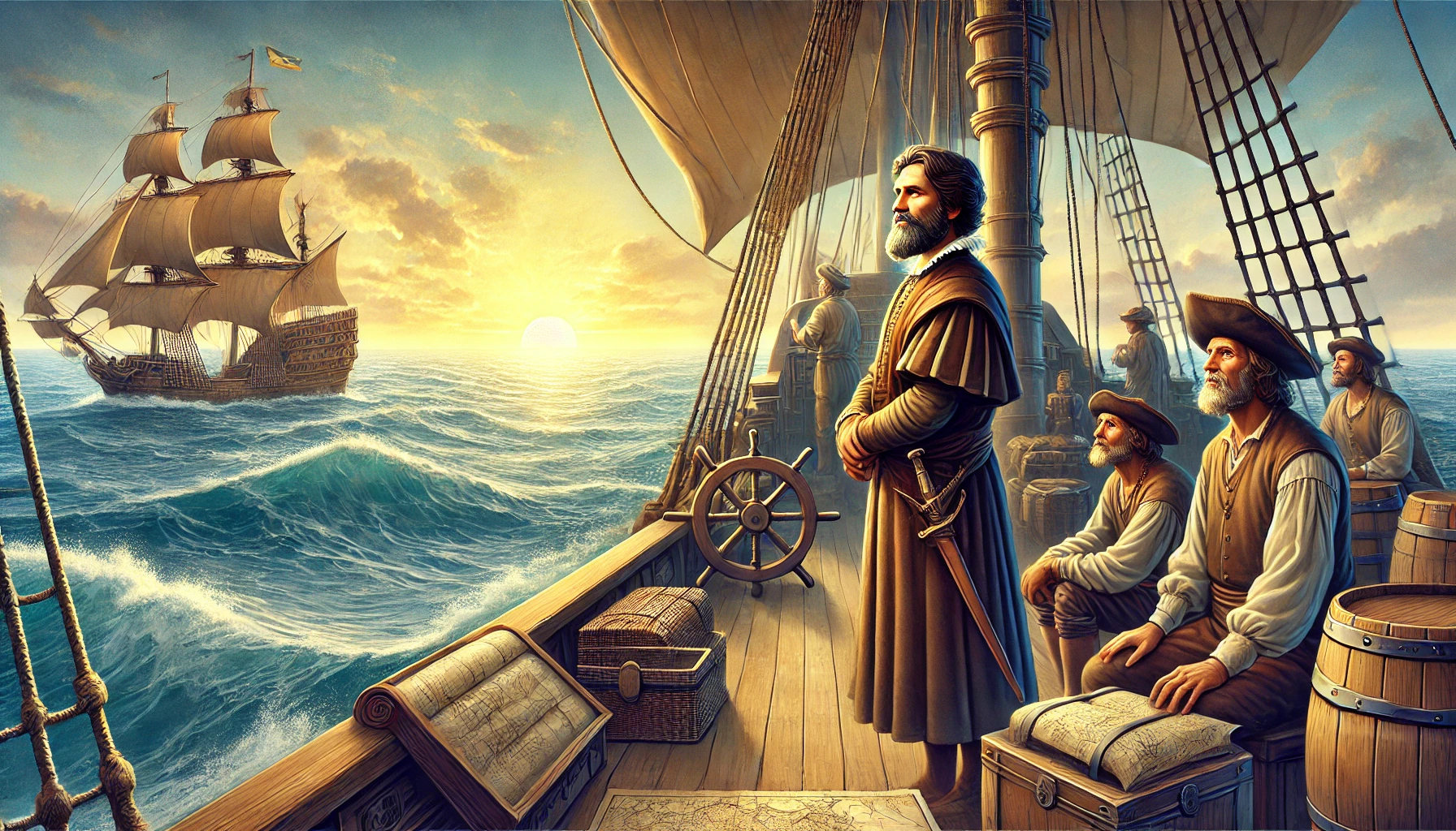 Vasco da Gama: El Pionero de la Ruta Marítima a la India - La Mar de Deseo